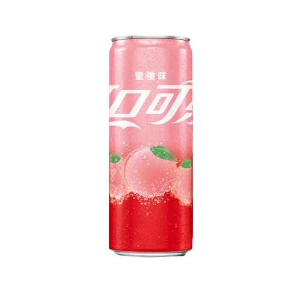 Coca Cola Asia Peach 330ml – CandyCrunch